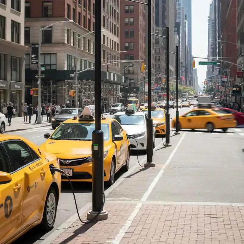 Lamppost EV Chargers | Smart Urban Charging Solution